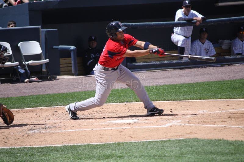Pawtucket Red Sox Batter Matt Sheely Editorial Stock Photo - Image of ...