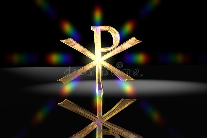Pax Christi - Christian Cross Symbol Stock Illustration - Illustration ...