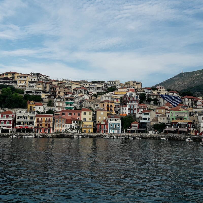 Paxoi stock photo. Image of port, greece, summer, paxoi - 102361642
