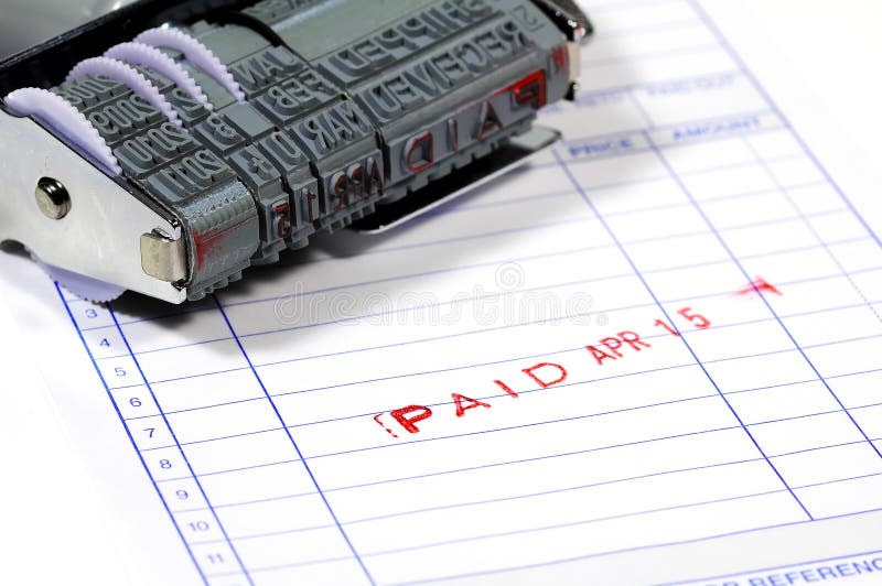 Payé image stock. Image of service, facture, espèces, facturation - 90395