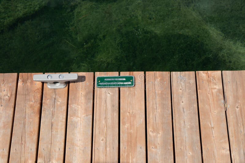 Pay on arrival at the dock stock image. Image of dock - 262374421