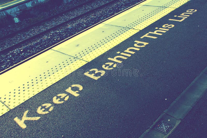 Pay attention stock image. Image of rail, platforms, dublin - 24508445