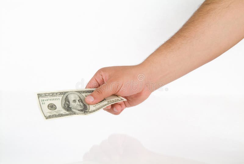 Pay with Cash stock image. Image of american, courrency - 5872053