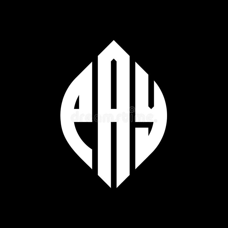 PAY Circle Letter Logo Design with Circle and Ellipse Shape. PAY ...