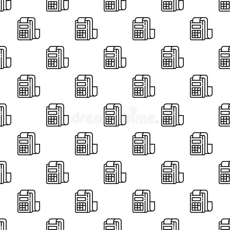 Pay Device Pattern Seamless Stock Vector - Illustration of commerce ...