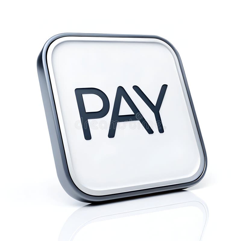 Pay Icon Isolated stock illustration. Illustration of transfer - 356417263