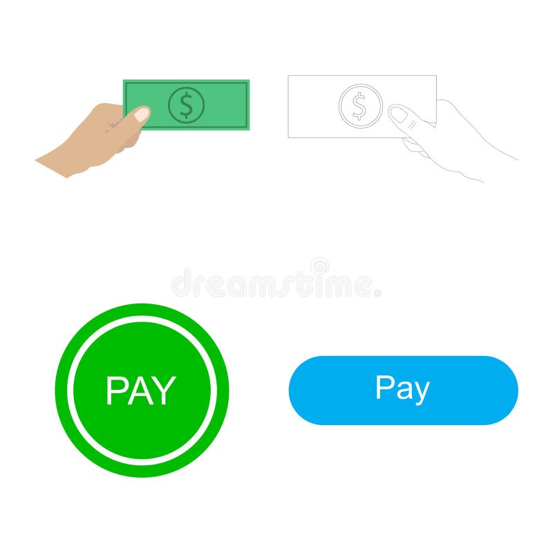 Pay icon template stock illustration. Illustration of card - 317024000