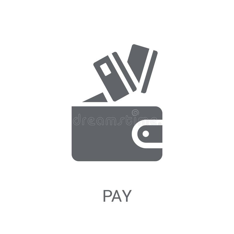 Cashier Icon. Trendy Cashier Logo Concept on White Background Fr Stock ...