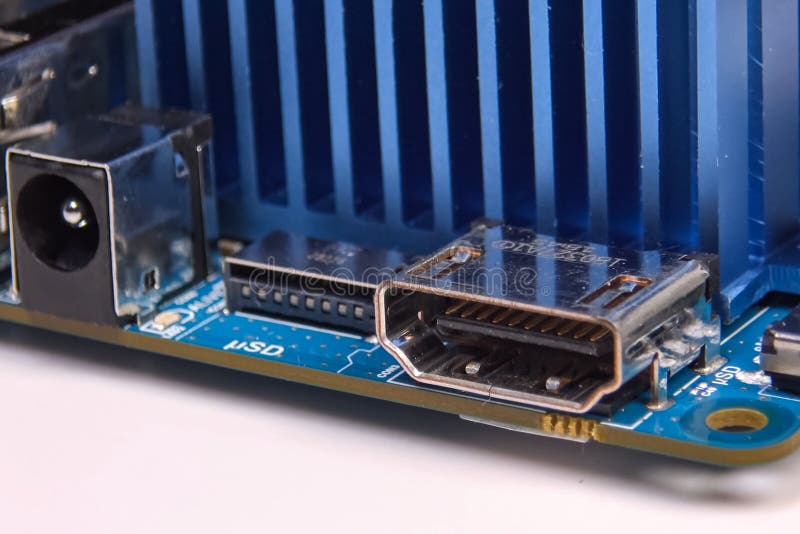 Pay Mini Computer with a Processor and Interface Connectors. Min Stock ...