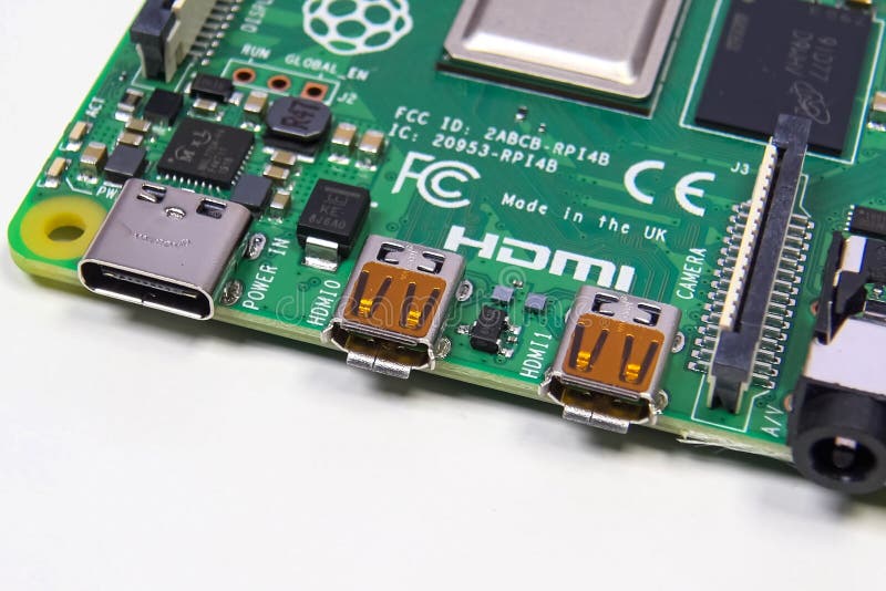 Pay Mini Computer with a Processor and Interface Connectors. Min ...