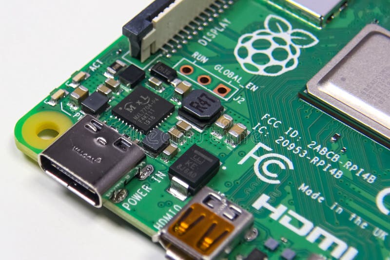 Pay Mini Computer with a Processor and Interface Connectors. Min ...