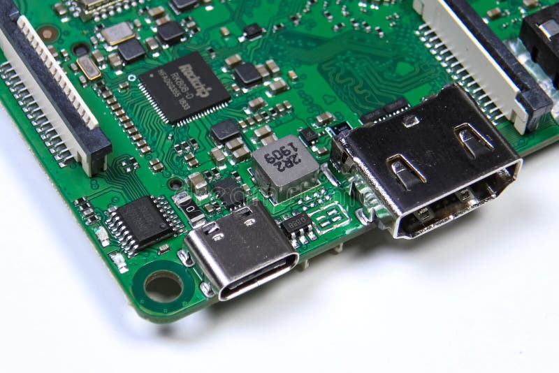 Pay Mini Computer with a Processor and Interface Connectors. Min ...