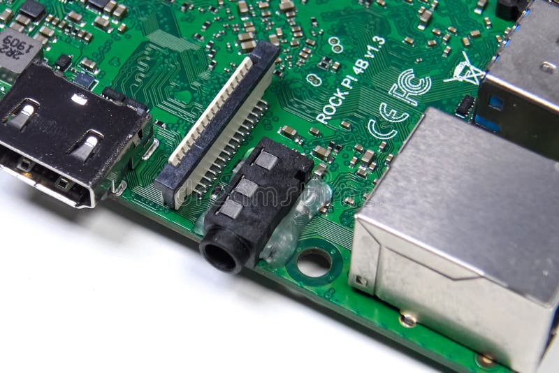 Pay Mini Computer with a Processor and Interface Connectors. Min ...