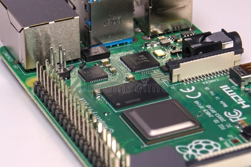 Pay Mini Computer with a Processor and Interface Connectors. Min ...