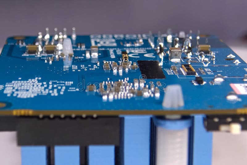 Pay Mini Computer with a Processor and Interface Connectors. Miniature ...