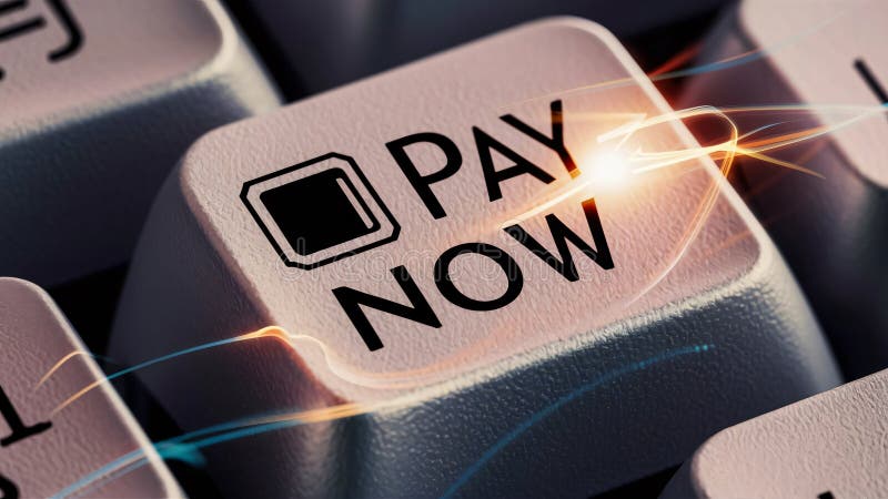 Pay Now Button on Keyboard, Online Payment Concept High Quality Image ...