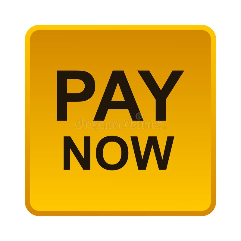 Pay now button stock vector. Illustration of gateway - 153737632