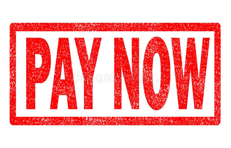 For Payment Red Rubber Stamp on White Background. Stock Illustration ...