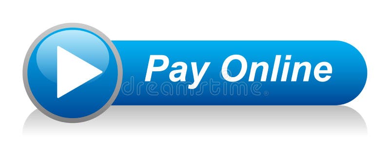Pay online button icon stock illustration. Illustration of customer ...
