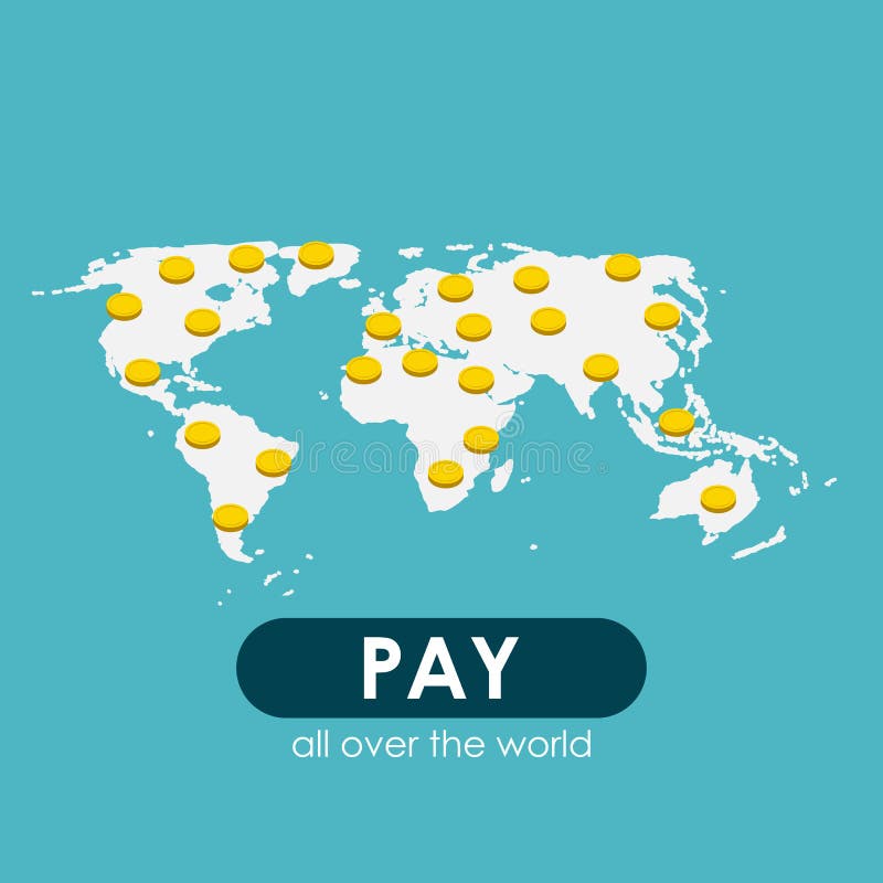 Pay Per Click Flat Concept for Web Marketing. Stock Vector ...