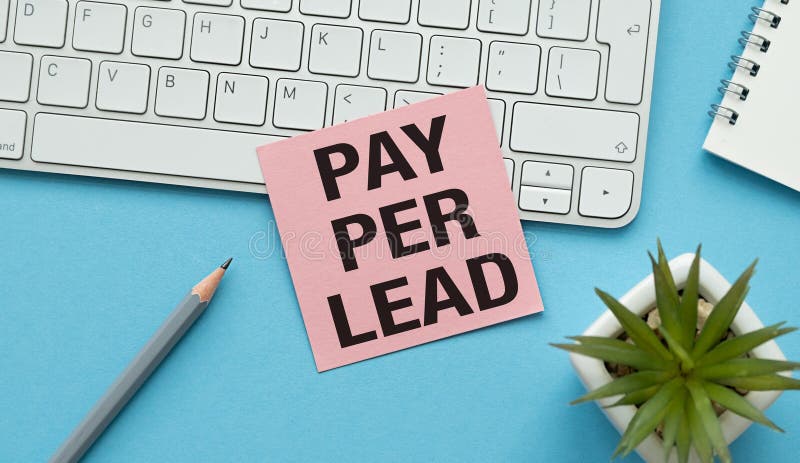 Pay Per Lead Text White Card Chart Background Stock Photos - Free ...