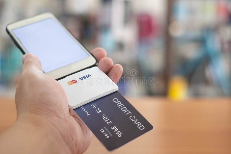 Pay for Product and Service by Credit Card on Mobile Phone by Mobile ...