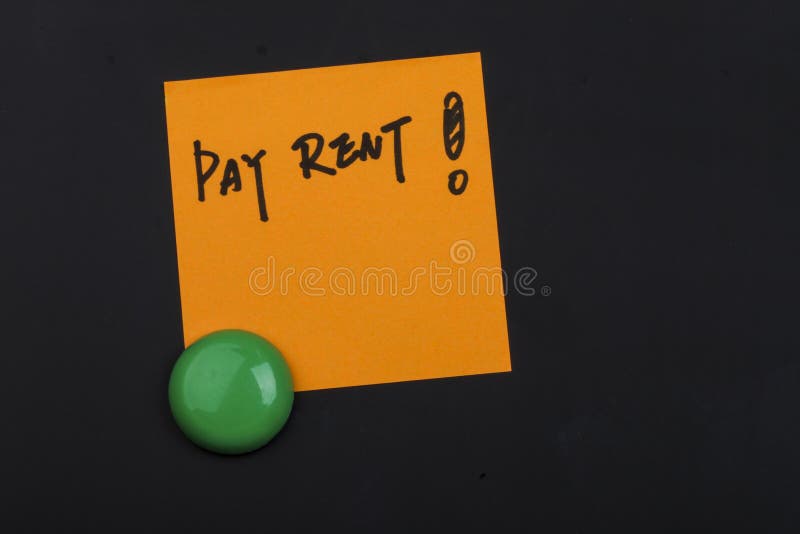 Rent Not Buy Blackboard Concept. Choosing Buying Over Renting. Stock ...