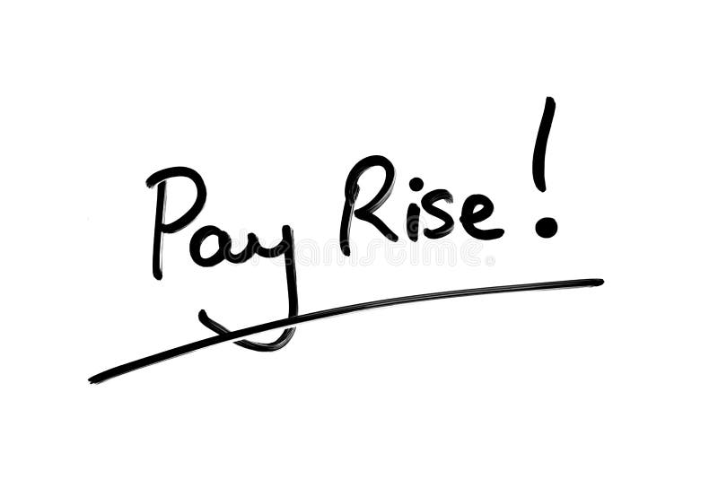 Pay Rise stock image. Image of improvement, financial - 171056001