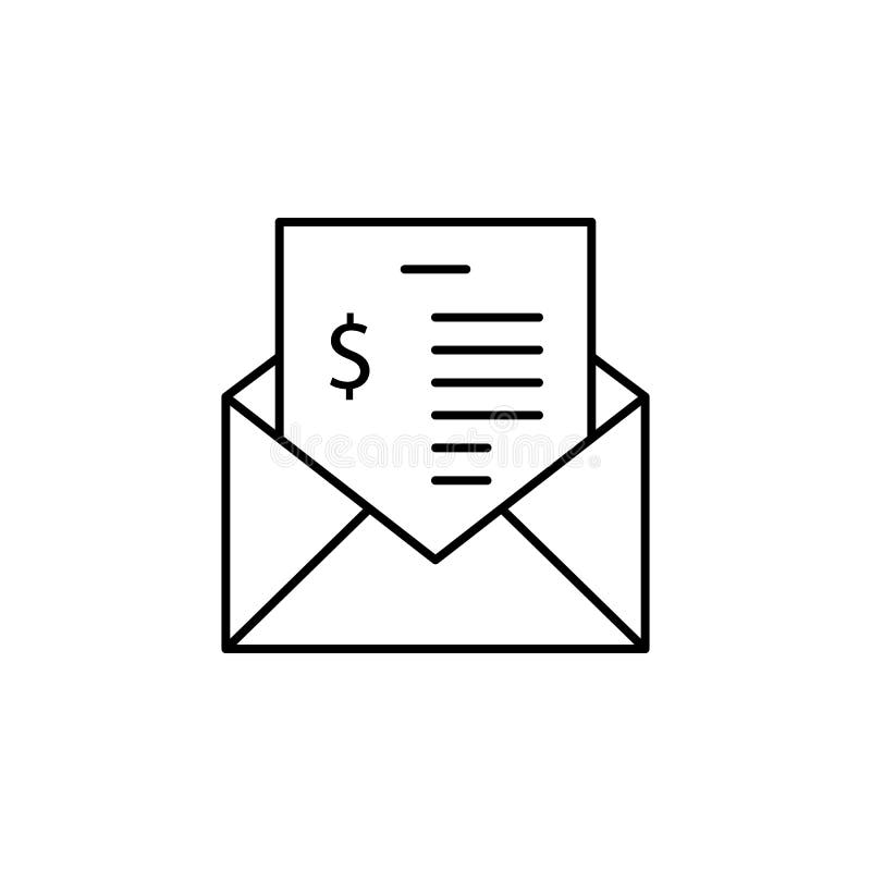 Pay Slip Icon Stock Illustrations – 260 Pay Slip Icon Stock ...