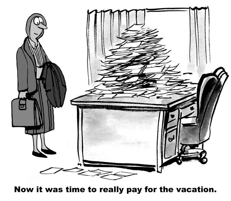 Pay for the Vacation stock illustration. Illustration of work - 59132745 Pay for the Vacation stock illustration. Illustration of work - 59132745