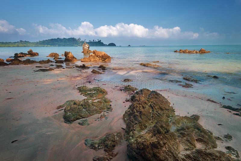 Payam island in Thailand. stock image. Image of thailand - 77685483