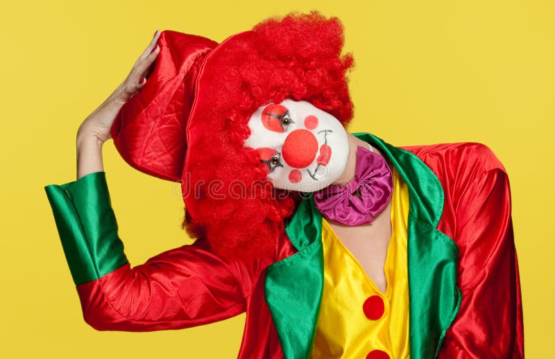 Payaso colorido imagen de archivo. Imagen de traje, persona - 22106635