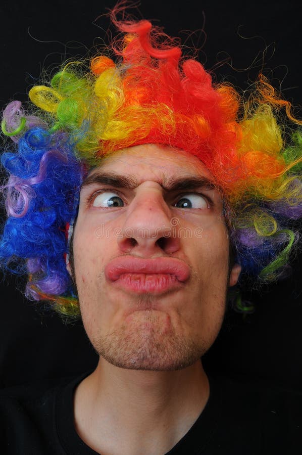 Hombre feo raro loco foto de archivo. Imagen de insano - 11673970