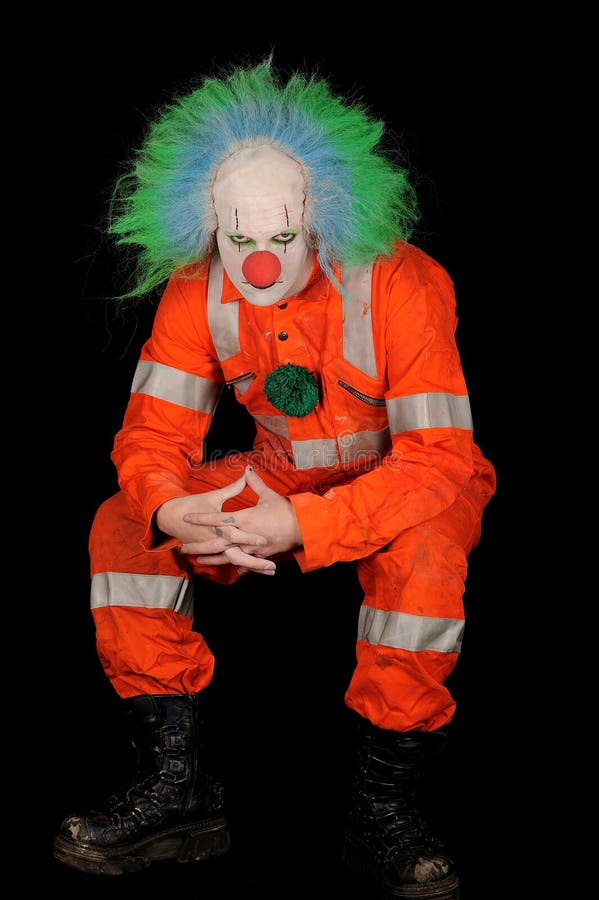Payaso grosero imagen de archivo. Imagen de presentado - 8000499