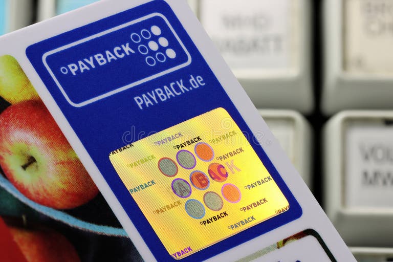 Payback loyalty card editorial photography. Image of shop - 342698727