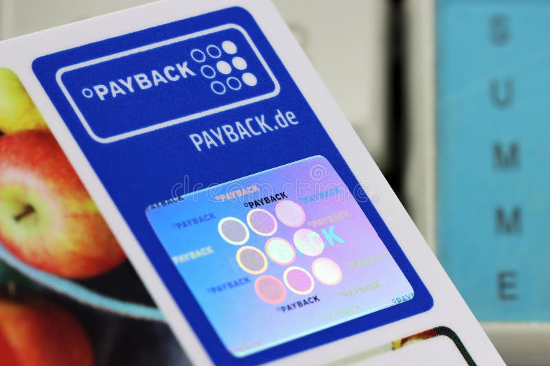 Payback loyalty card editorial stock image. Image of point - 342698509