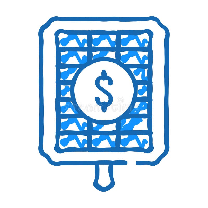 Payback and Price Solar Panel Icon Doodle Illustration Stock Vector ...