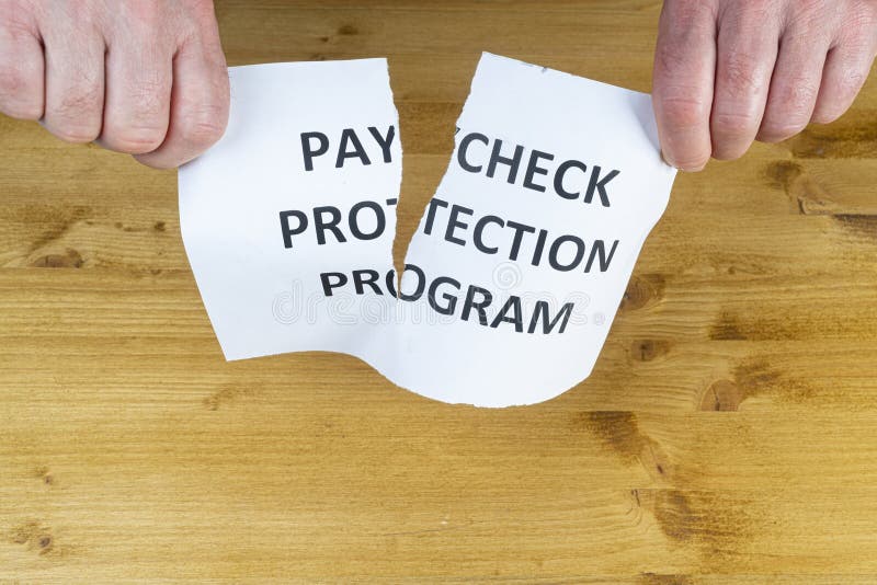 Paycheck Protection Program Stock Photo - Image of virus, interest ...