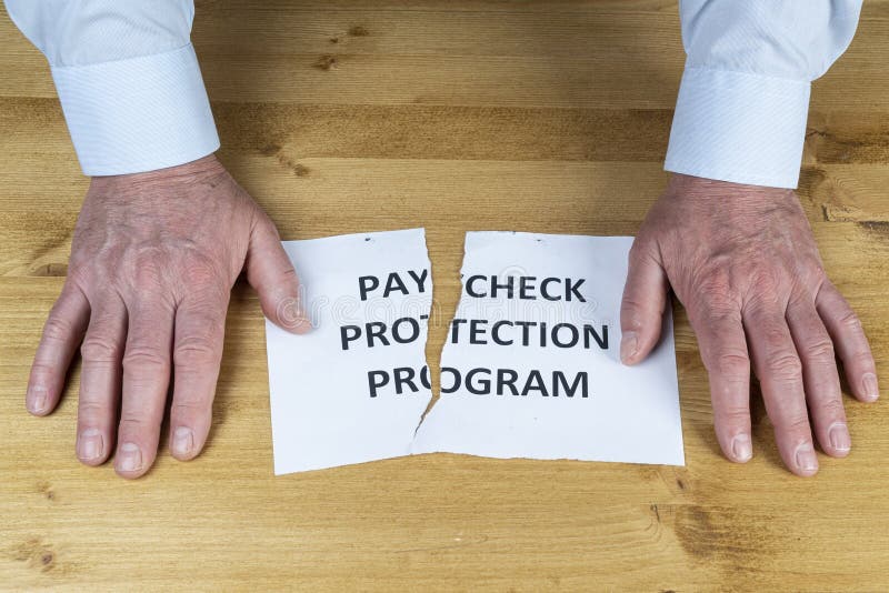 Paycheck Protection Program Stock Photo - Image of virus, interest ...
