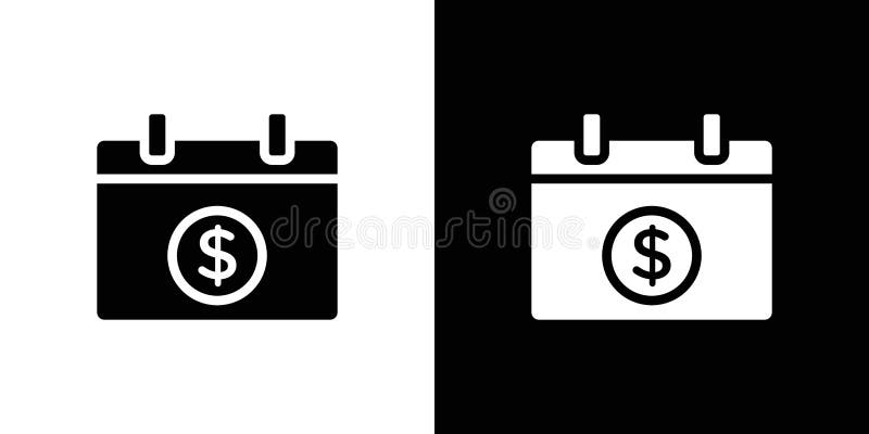 Payday Icon Logo Set Vector Stock Vector - Illustration of salary ...