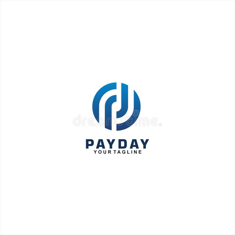 Payday Logo Design Inspiration Idea Stock Vector - Illustration of ...