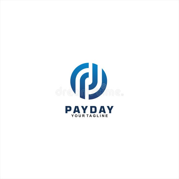 Payday Logo Design Inspiration Idea Stock Vector - Illustration of ...