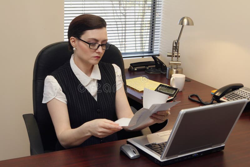 Paying Bills stock photo. Image of stamps, mail, computer - 5114880