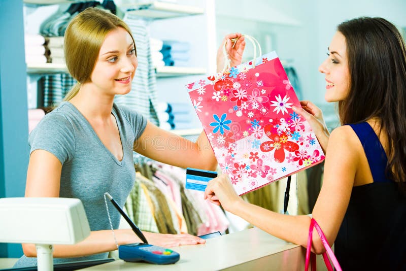 Paying for clothes stock photo. Image of clothes, colorful - 4699924