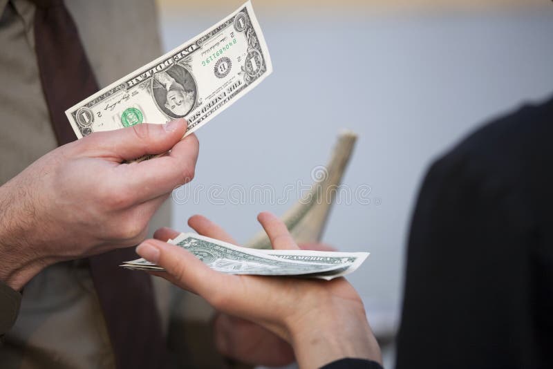 Paying for job stock photo. Image of dollars, budget - 10432816