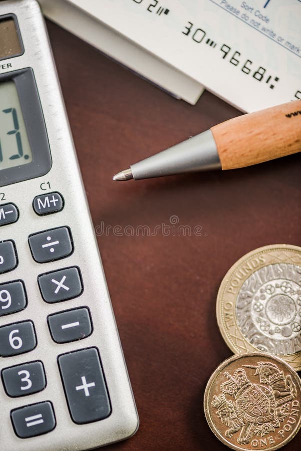Paying Money and Book Keeping Concept Stock Photo - Image of business ...