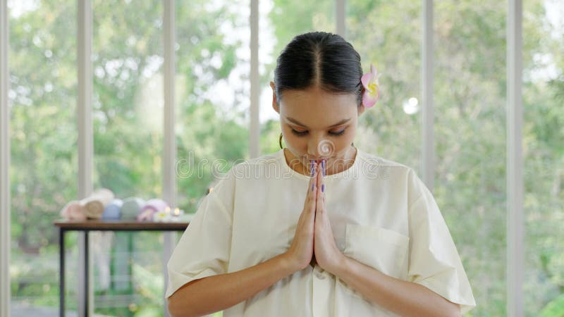 Thai man greeting stock photo. Image of happy, acknowledge - 1704696