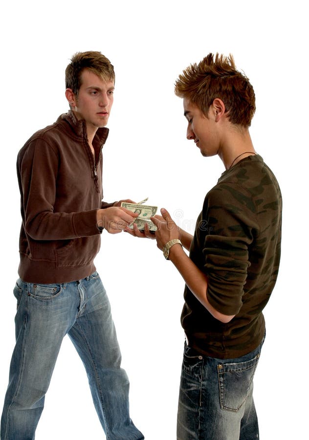 Man Handing Another Cash Stock Photos - Free & Royalty-Free Stock ...