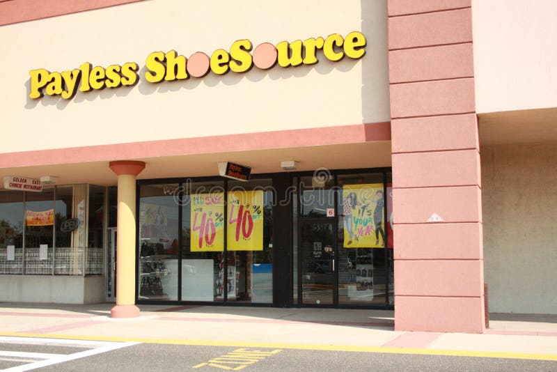 Payless Shoe Source Exterior Editorial Stock Photo - Image of retail ...