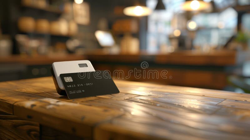 A Payment Card Reader.AI Generated Image Stock Image - Image of ...